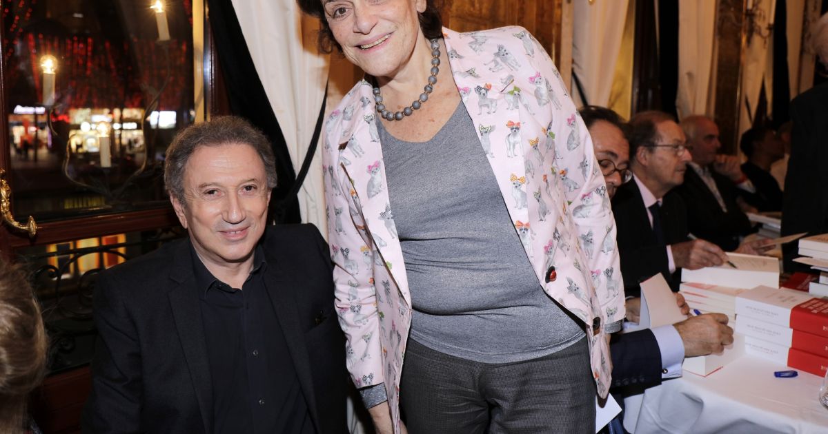 Michel Drucker et Caroline Pigozzi lors de la soirée du 41ème cocktail ...