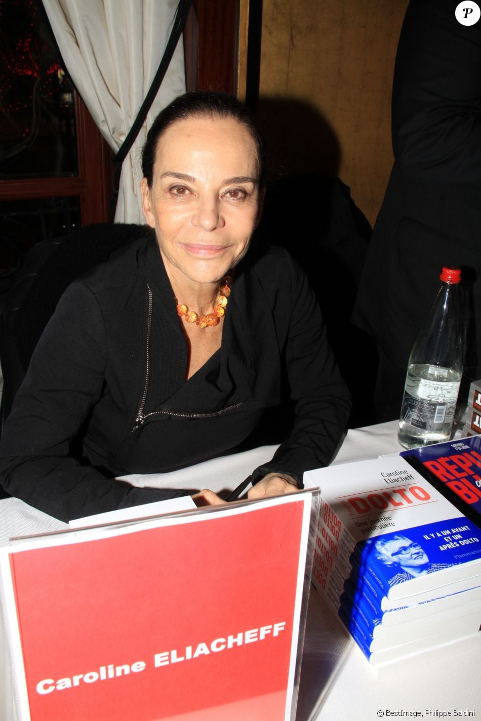 Caroline Eliacheff lors de la soirée du 41ème cocktail des écrivains du ...