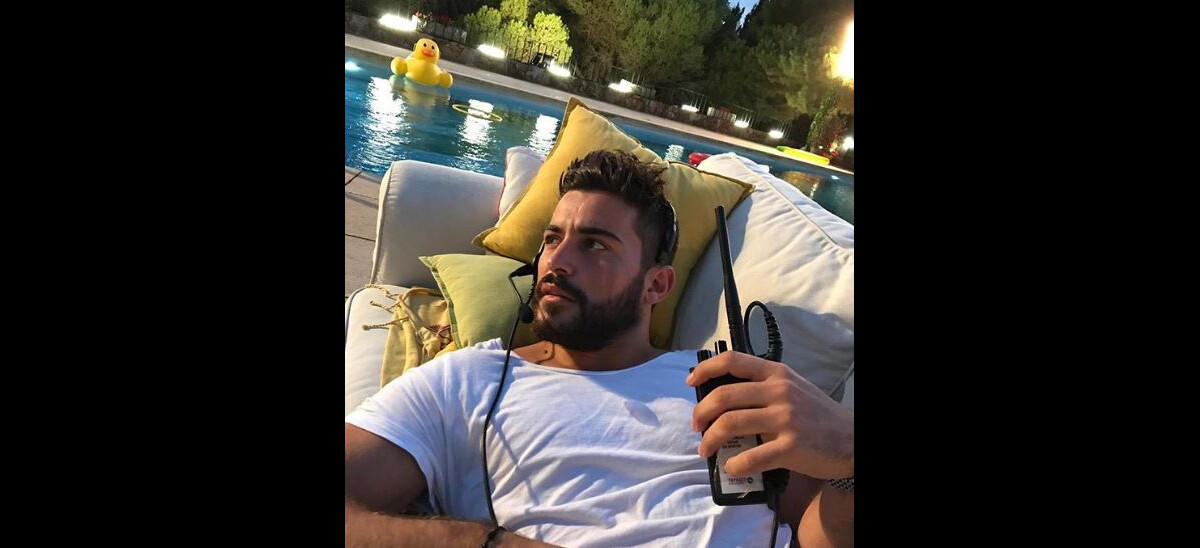 Photo : Anthony Matéo sur le tournage des "Princes de l'amour 6 ...