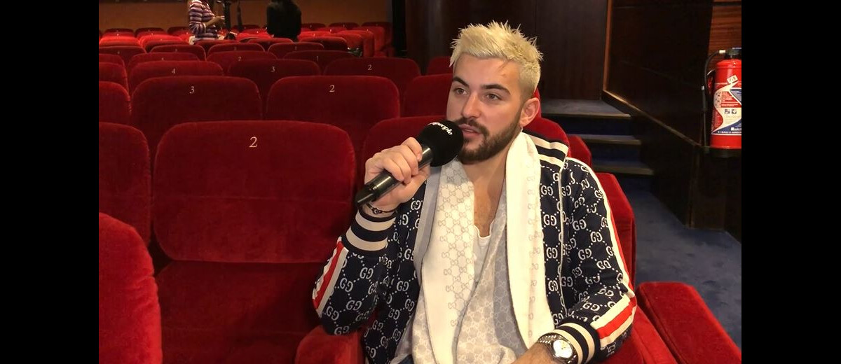 Photo : Anthony Mateo en interview pour "Purepeople" pour la promotion ...