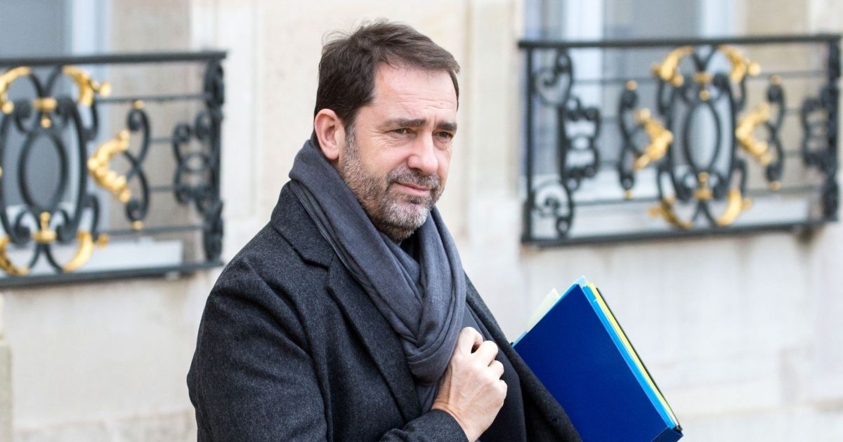 Christophe Castaner, ministre de l'intérieur - Sortie du conseil des ...