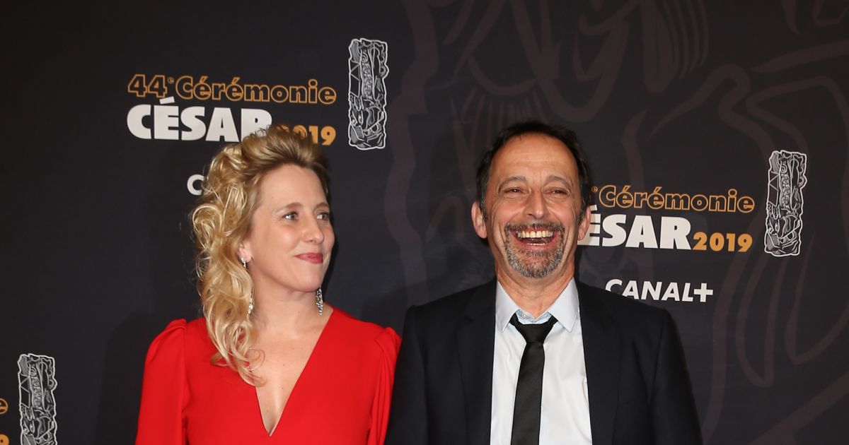 Andréa Bescond et Eric Métayer - Photocall de la 44ème cérémonie des ...