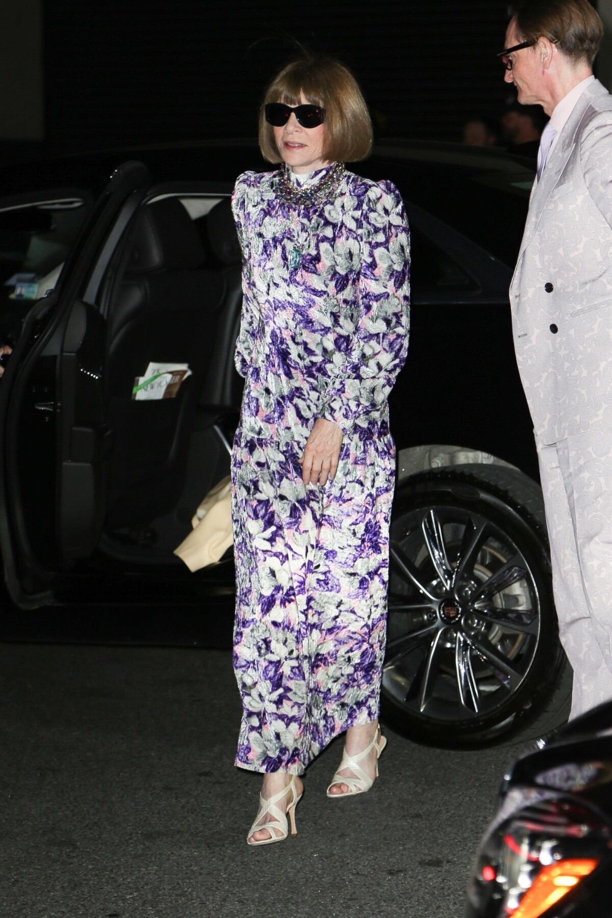 Photo : Anna Wintour arrive à la soirée de mariage de Marc Jacobs et ...
