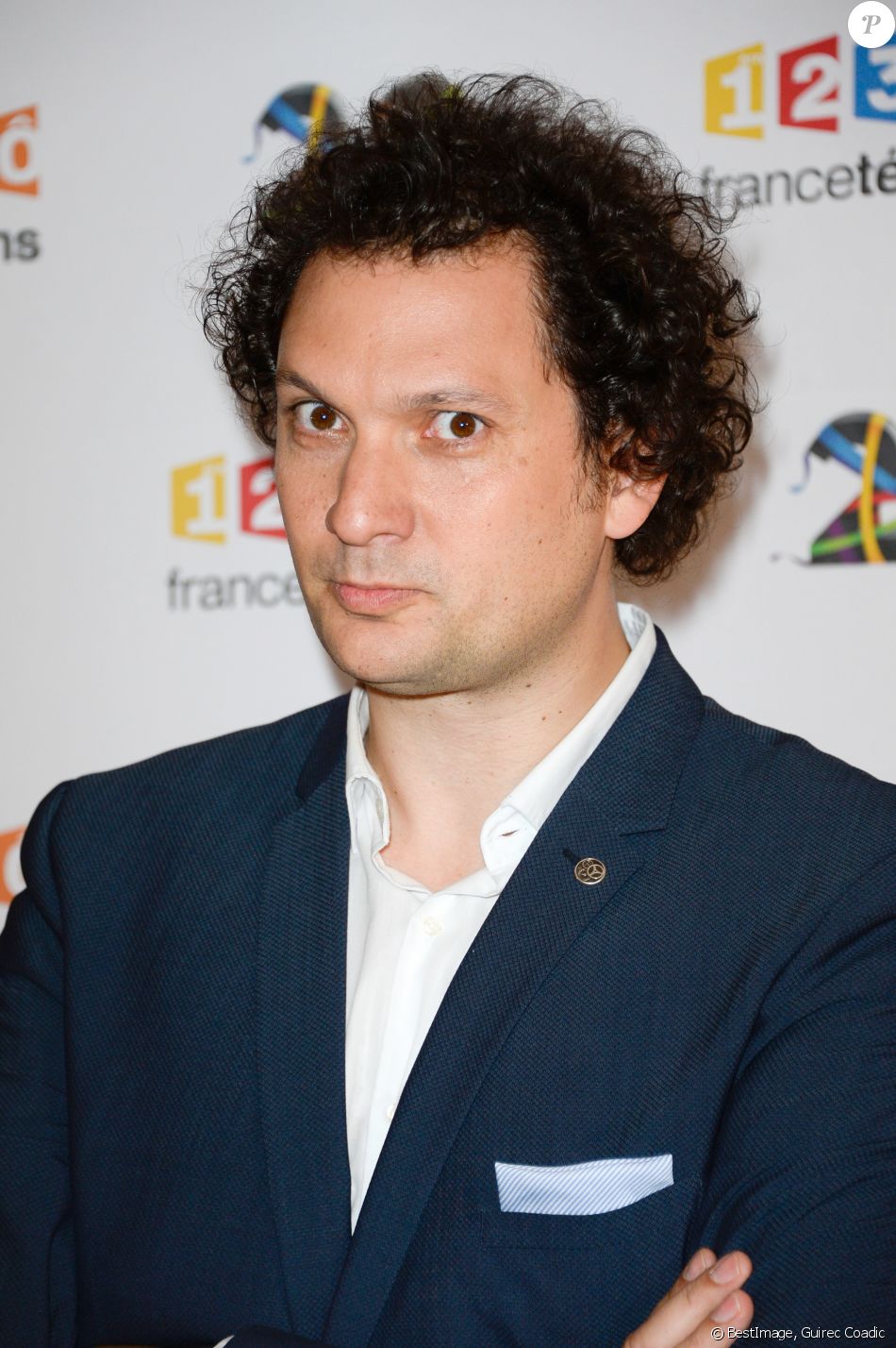 Eric Antoine au photocall de France Télévisions, pour la présentation ...