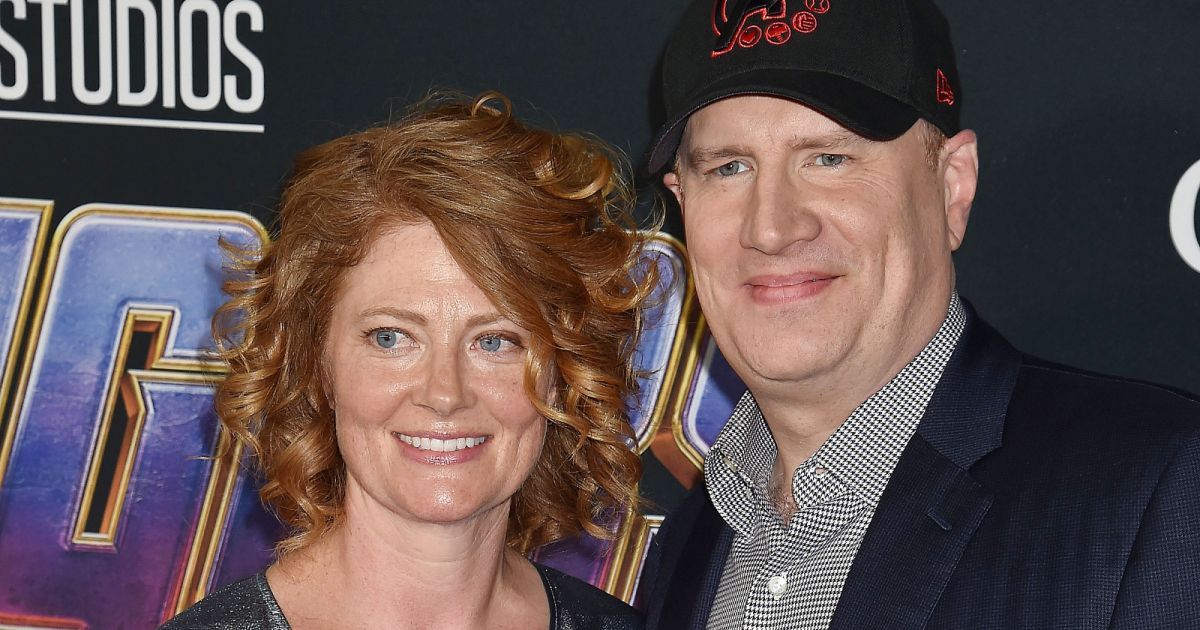 Kevin Feige et sa femme Caitlin Feige - Avant-première du film Avengers ...