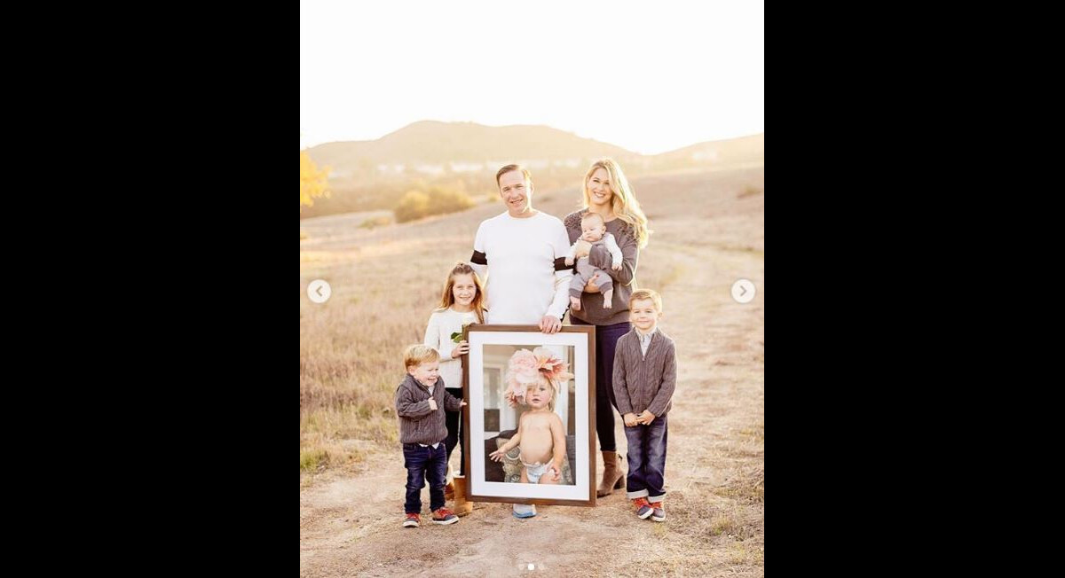 Photo : Bode Miller avec son épouse Morgane Beck Miller, ses quatre ...