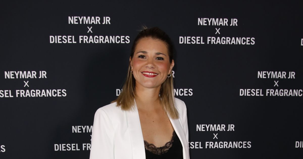 Andrine Hegerberg lors de la soirée de lancement du parfum Spirit of ...
