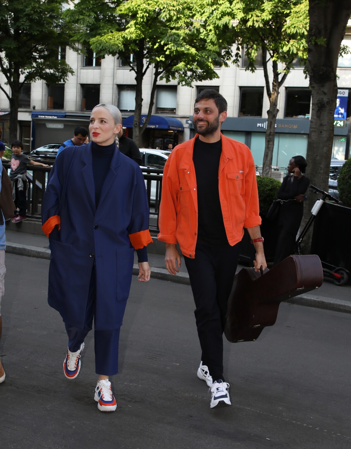 Photo : Madame Monsieur (Emilie Satt, JeanKarl Lucas) aux arrivées de ...