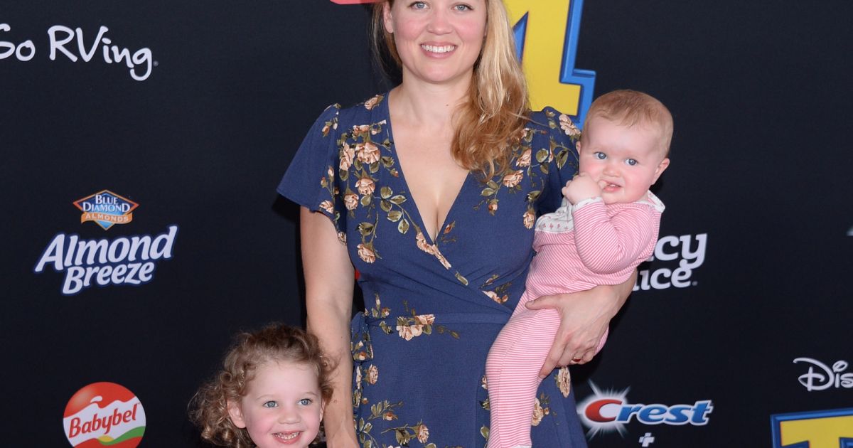 Erika Christensen et ses filles Shane et Polly à la première du film d ...