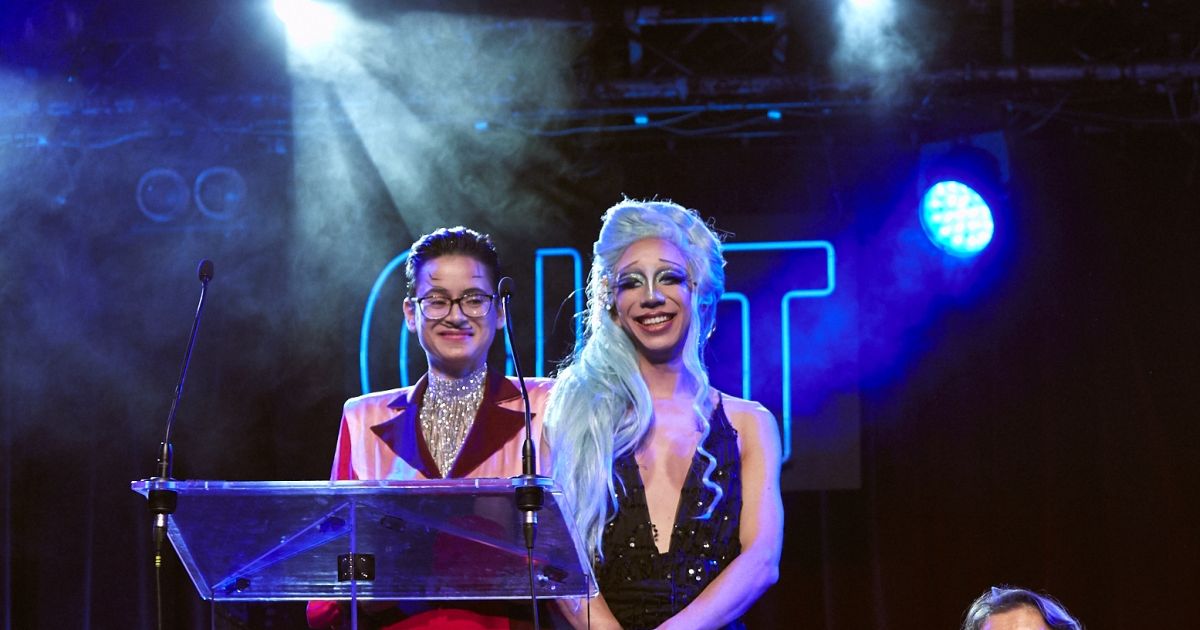 L'avocate et activiste Elisa Rojas lors de la 3e cérémonie des Out d'Or ...