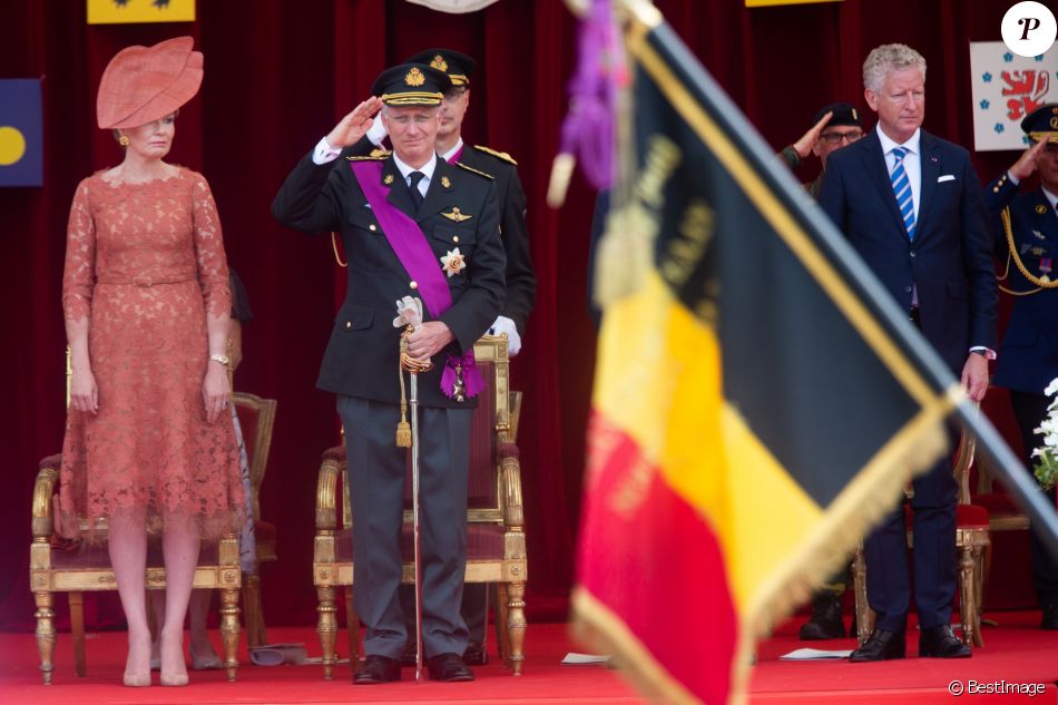 Le roi Philippe de Belgique, la reine Mathilde de Belgique, Pieter De ...