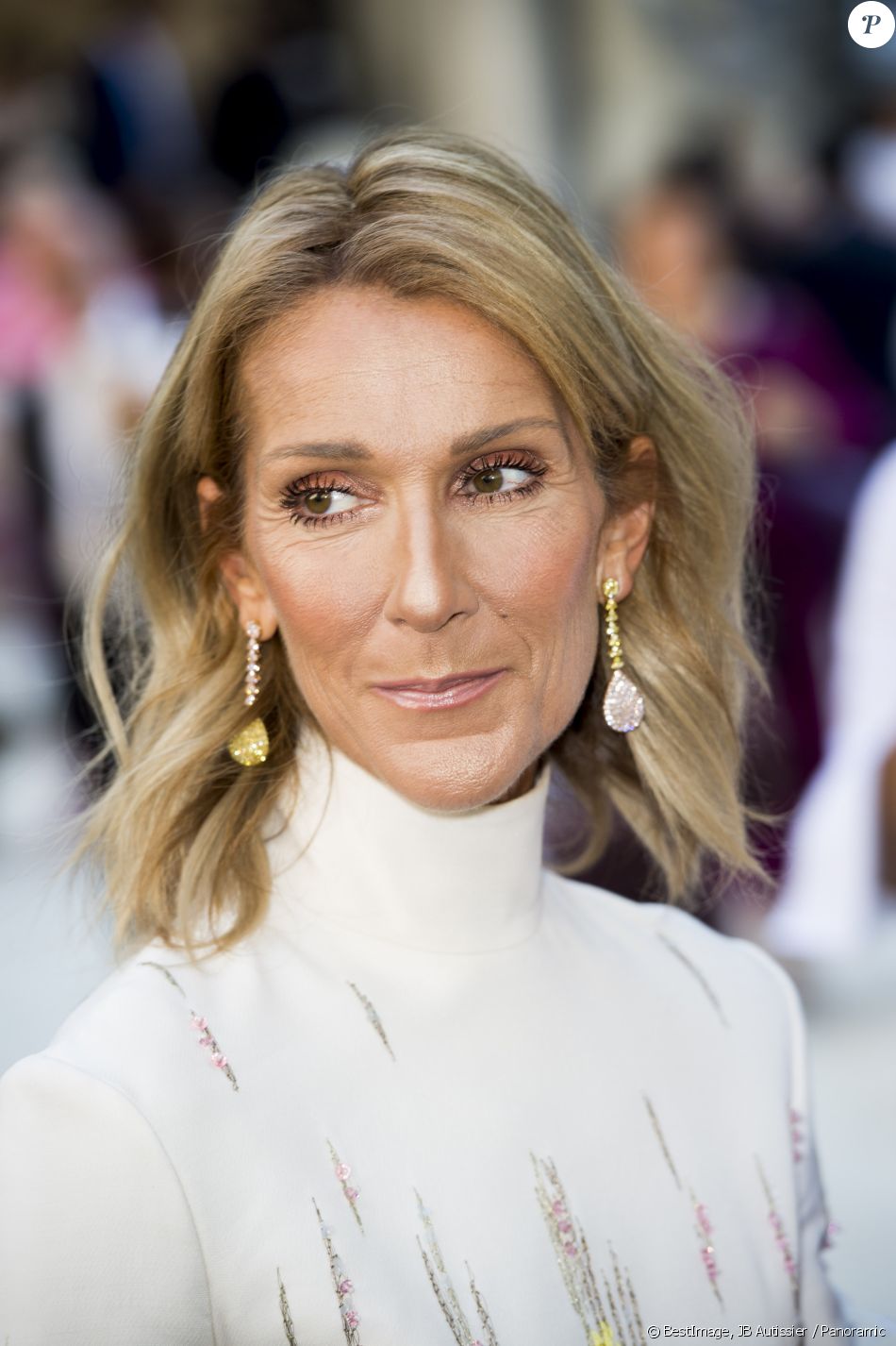 Celine Dion - Arrivées au défilé de mode Haute-Couture automne-hiver ...