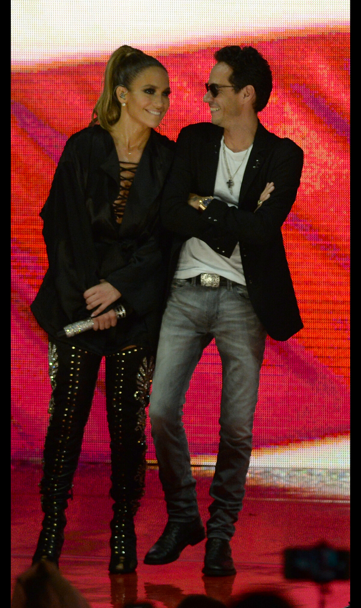 Photo : Jennifer Lopez et son ex mari Marc Anthony - Hillary Clinton ...