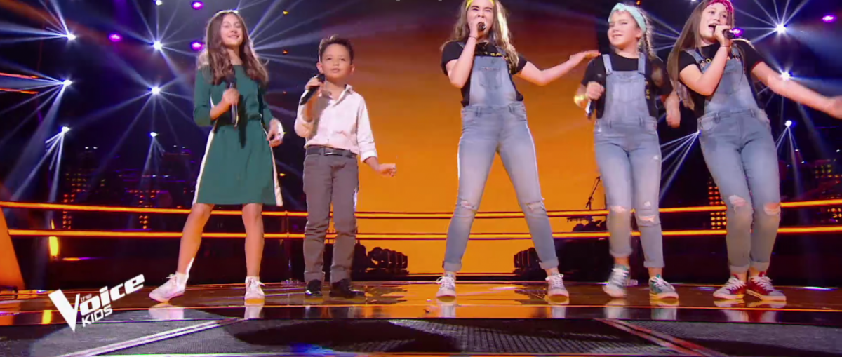 Photo : Léna, Natihei, Mini Div - Battles de "The Voice Kids 2019" sur ...
