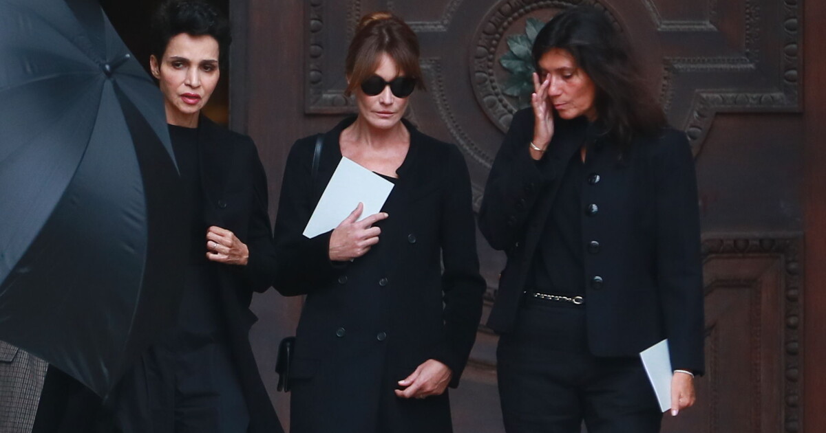 Carla Bruni, Cindy Crawford... En deuil aux obsèques de Peter Lindbergh ...