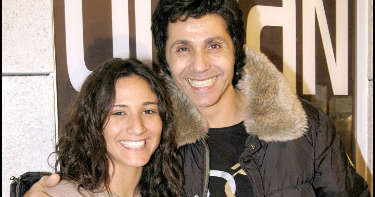 Jean-Luc Lahaye et sa fille Margaux à Paris, en 2006. - Purepeople