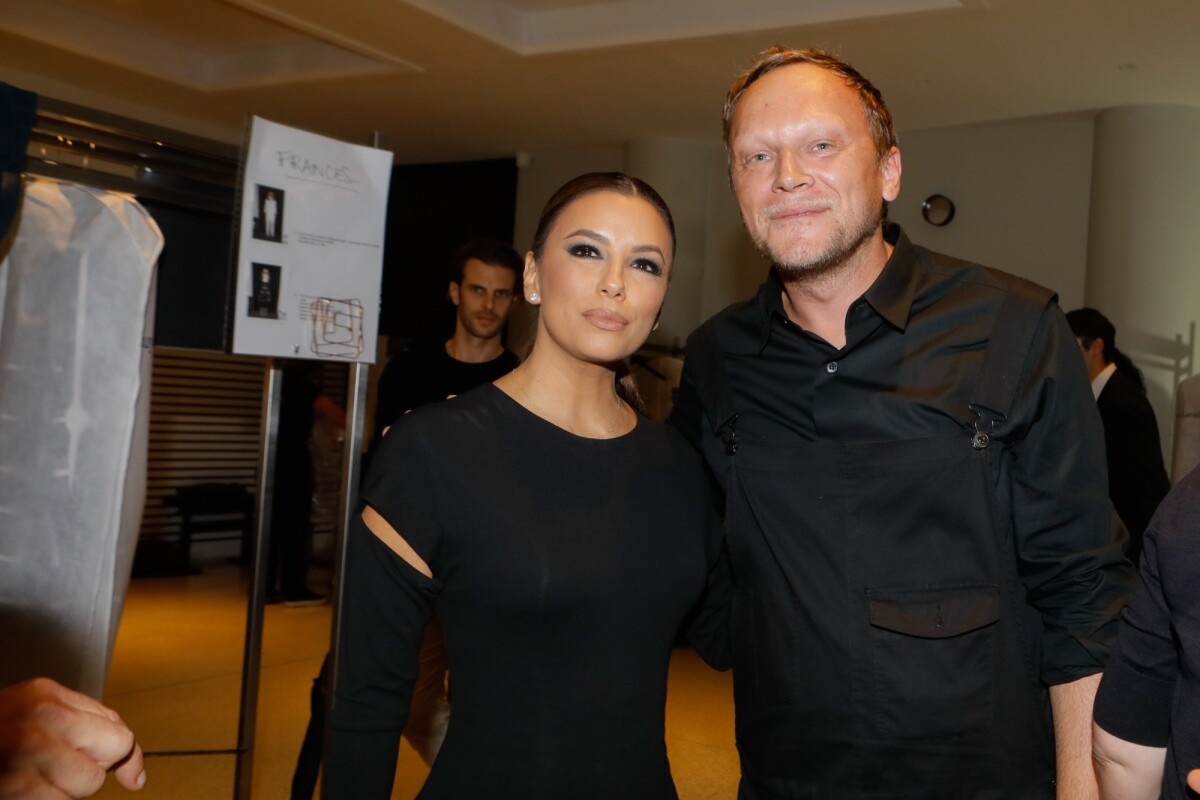 Photo : Eva longoria, Richard René (Directeur artistique de Guy Laroche ...