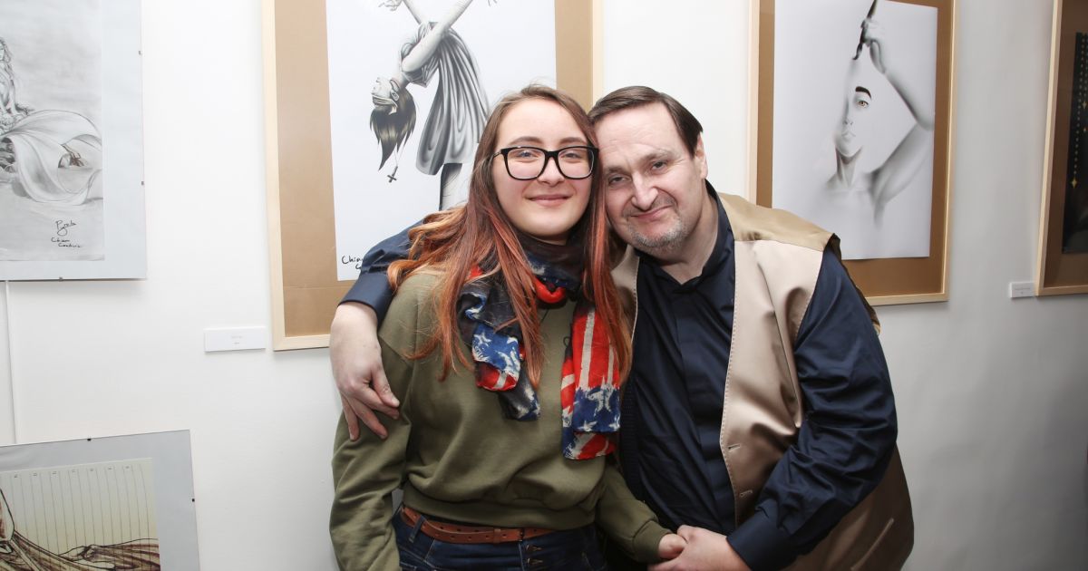 Exclusif - Chiara Conticini et son père Philippe Conticini lors du ...
