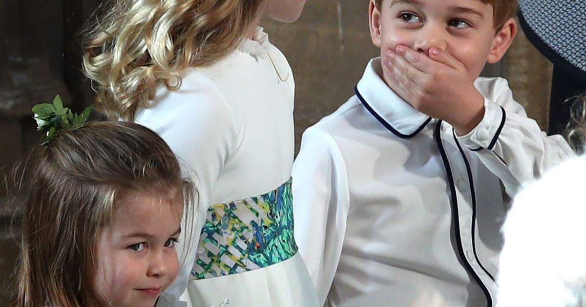La princesse Charlotte de Cambridge, Savannah Philips, le prince George ...