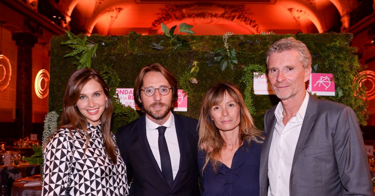 Exclusif - Ophélie Meunier et son mari Mathieu Vergne, Denis Brogniart et sa femme Hortense ...