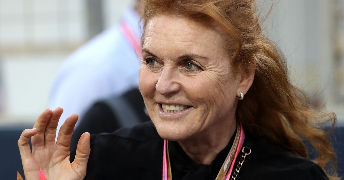 Sarah Ferguson - People au Grand de Formule 1 au Bahreïn le 28 mars ...