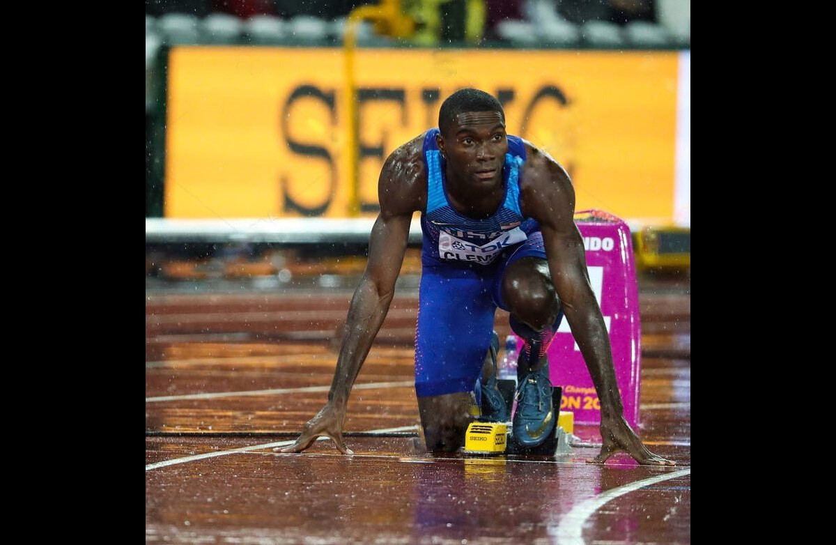 Photo : Kerron Clement a partagé cette photo sur Instagram en novembre ...