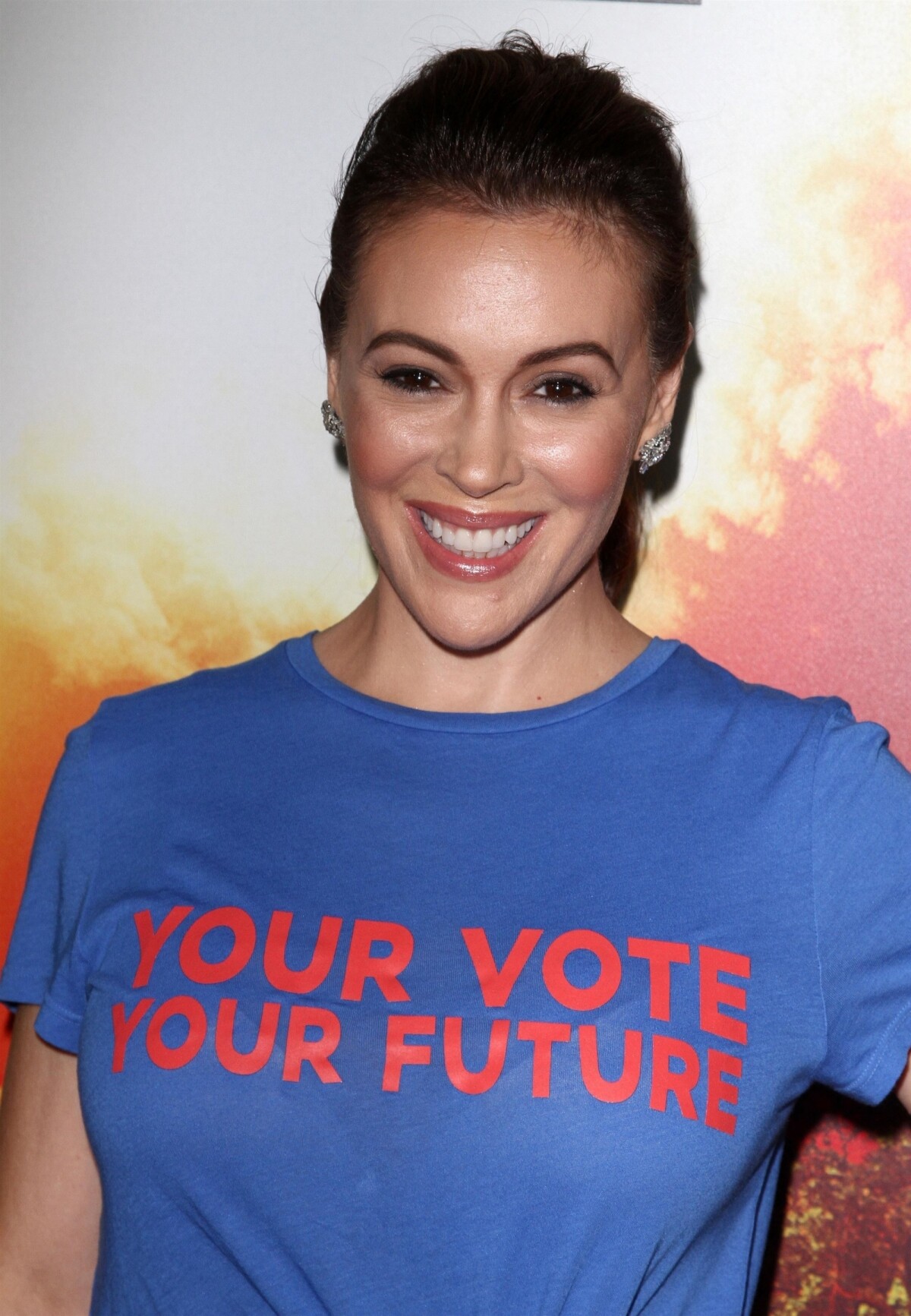 Photo : Alyssa Milano à la première de "Fahrenheit 11/9" au Samuel ...