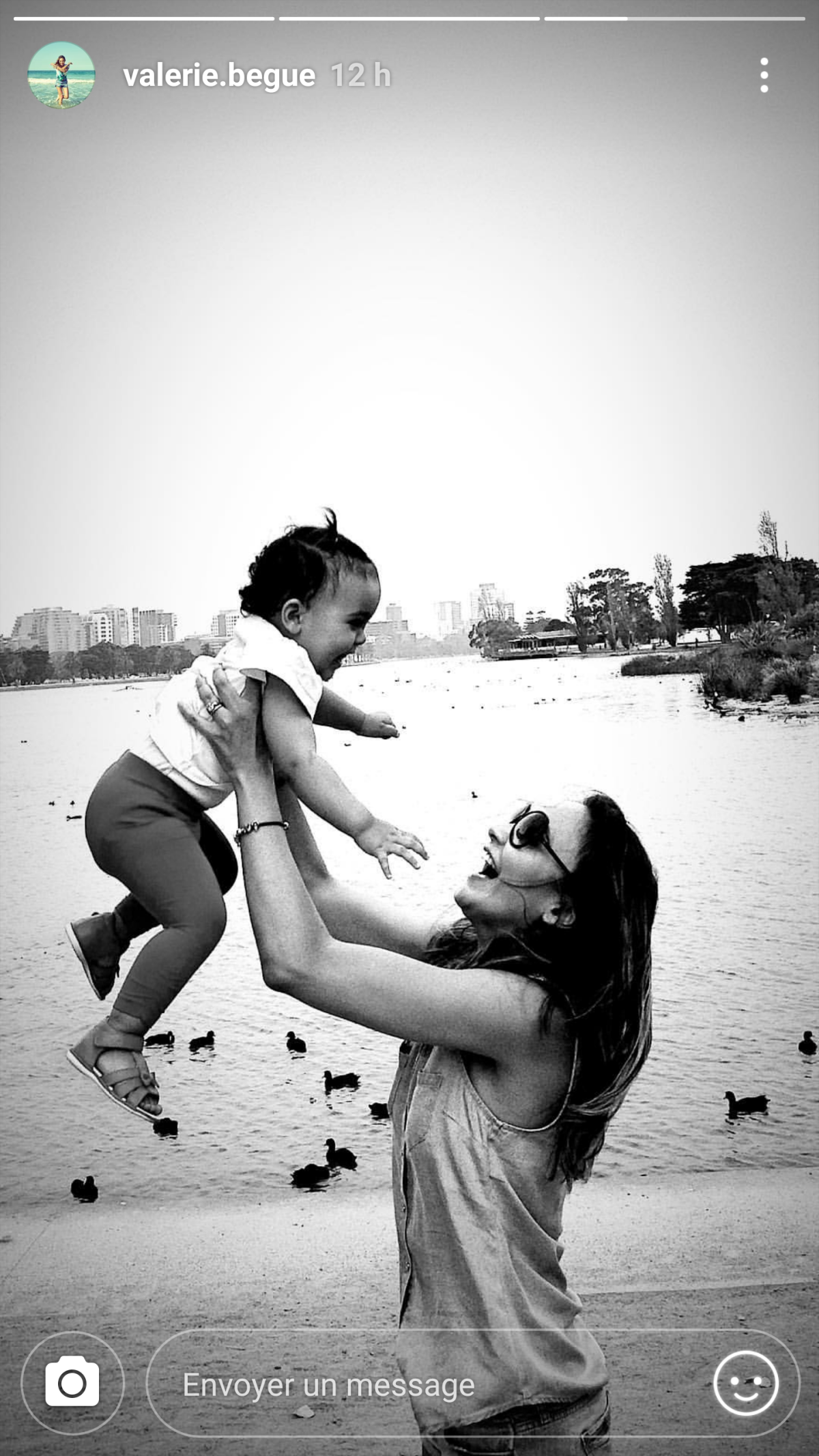 Photo : Valérie Bègue publie une photo avec sa fille Jazz sur Instagram ...