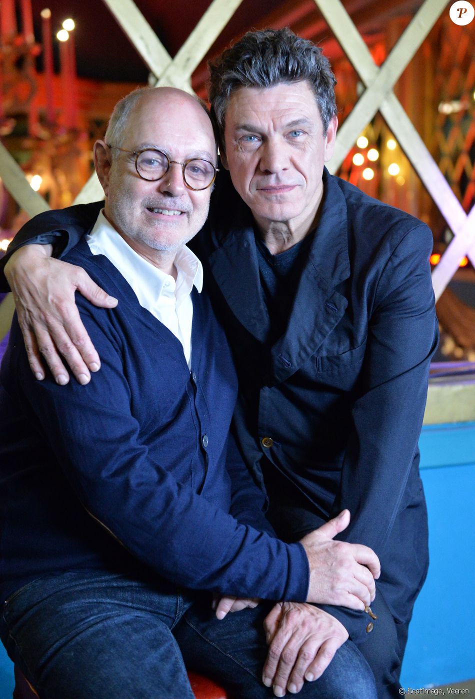 Exclusif - Marc Lavoine et Fabrice Aboulker - Première séance de ...