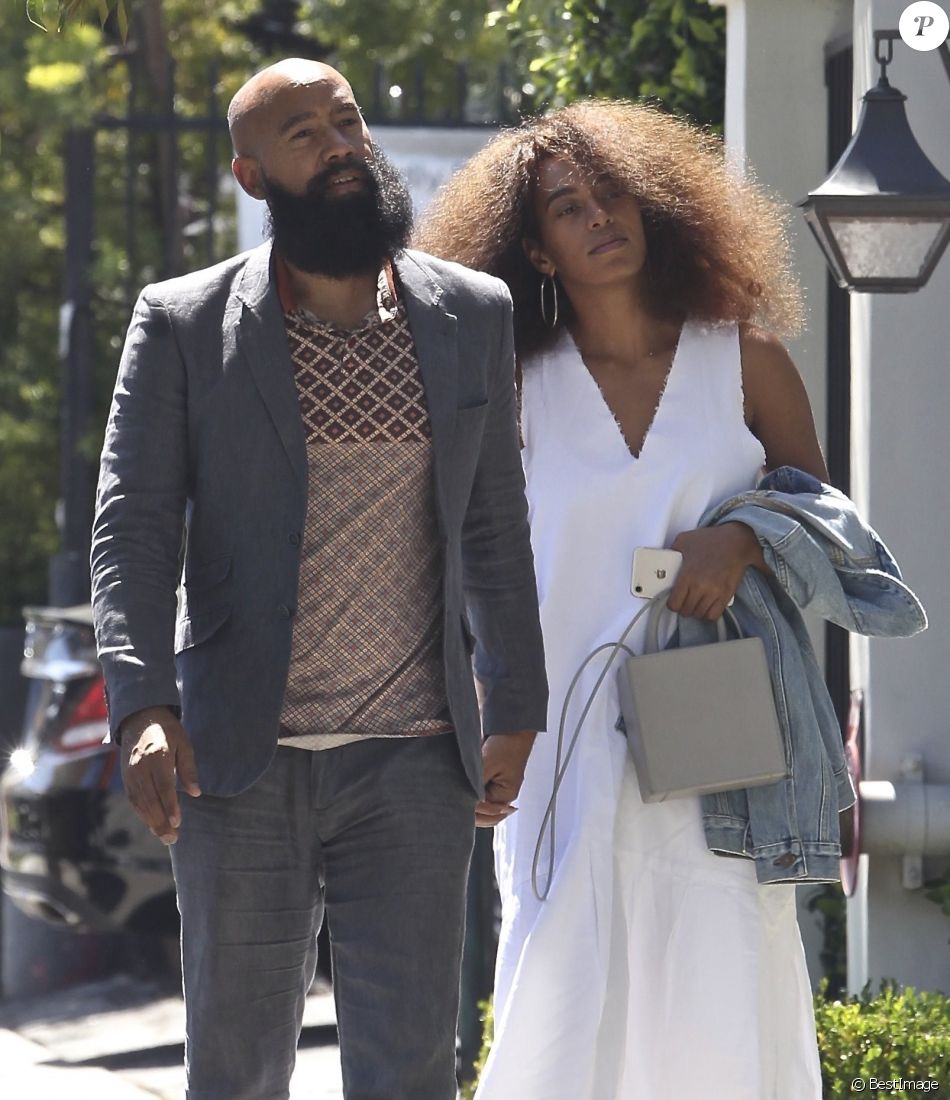 Exclusif - Solange Knowles et son mari Alan Ferguson vont déjeuner au ...