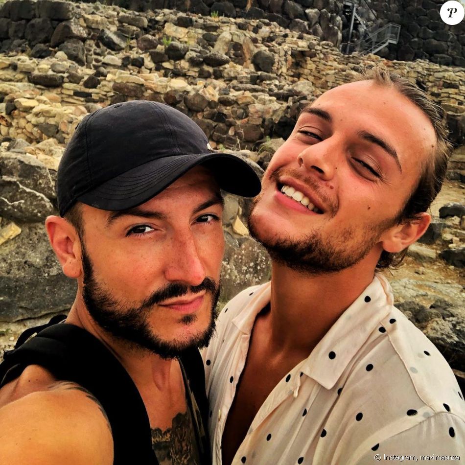 Michal et son mari Maxim, sur Instagram, en septembre 2019. - Purepeople