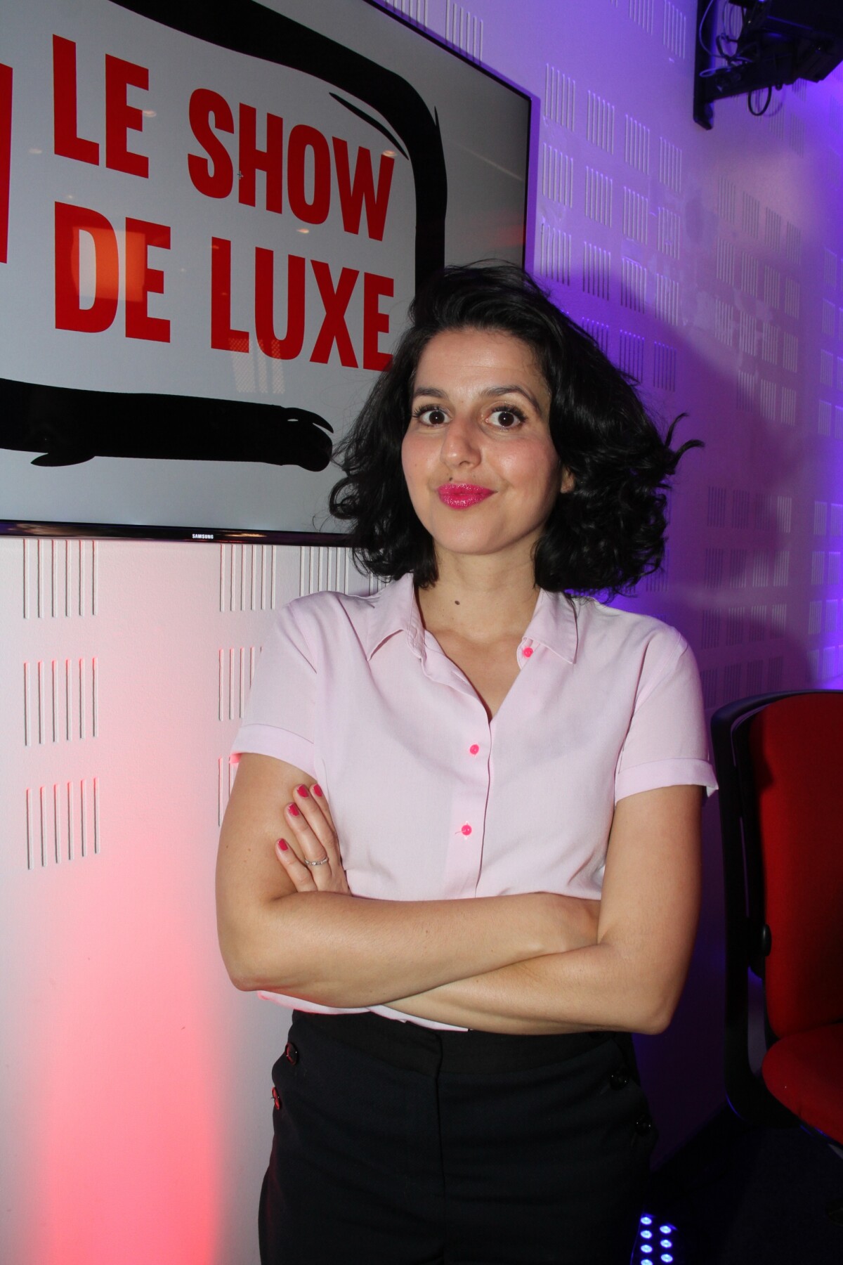 Photo : Exclusif - Nadia Roz - Emission "Le Show de Luxe" sur la Radio ...