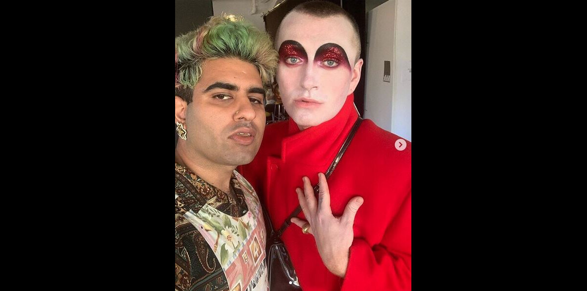 Photo : Sam Smith et son ami Alok. Novembre 2019. - Purepeople
