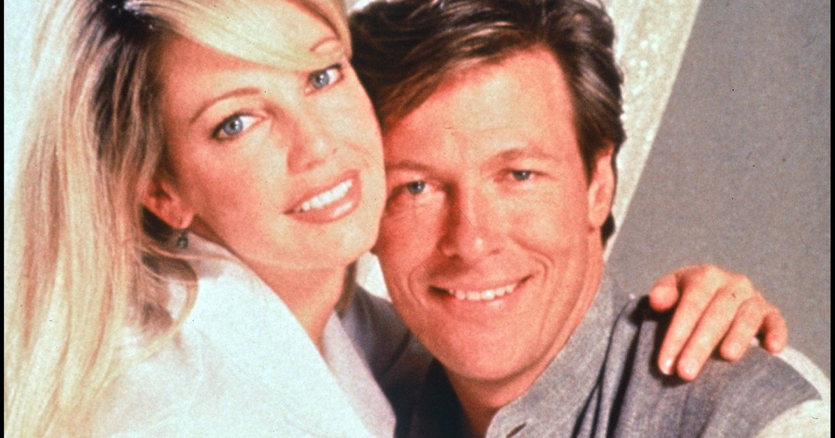 Heather Locklear et Jack Wagner dans la série Melrose Place. 1992 ...
