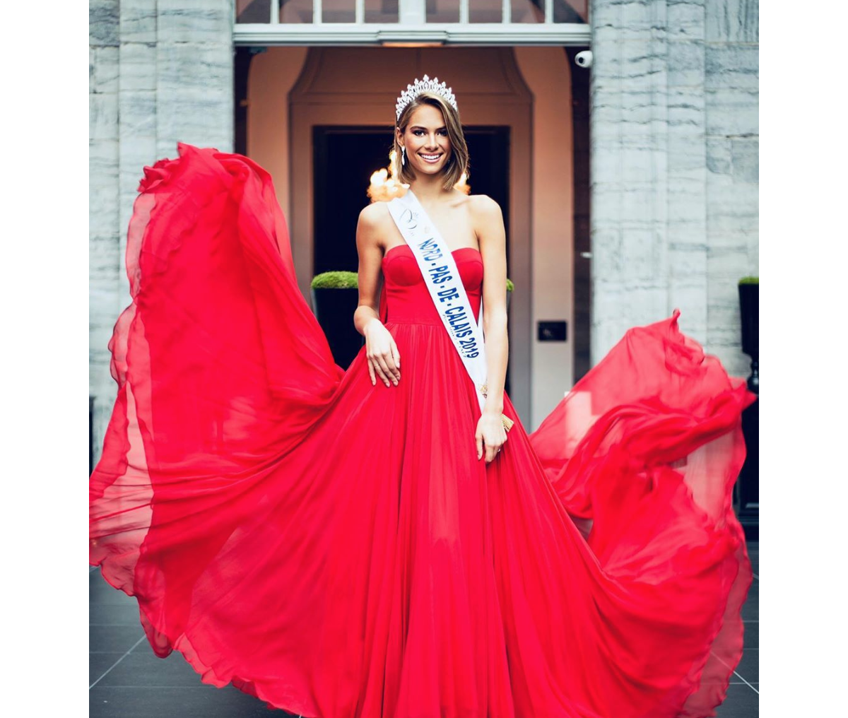 Photo : Florentine Somers, Miss Nord-Pas-de-Calais sur Instagram le 14 ...