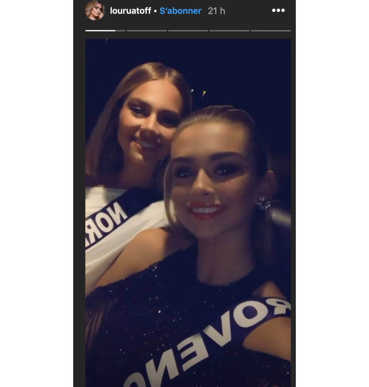Photo : Lou Ruat (Miss Provence) et Florentine Somers (Miss Nord-Pas-de ...