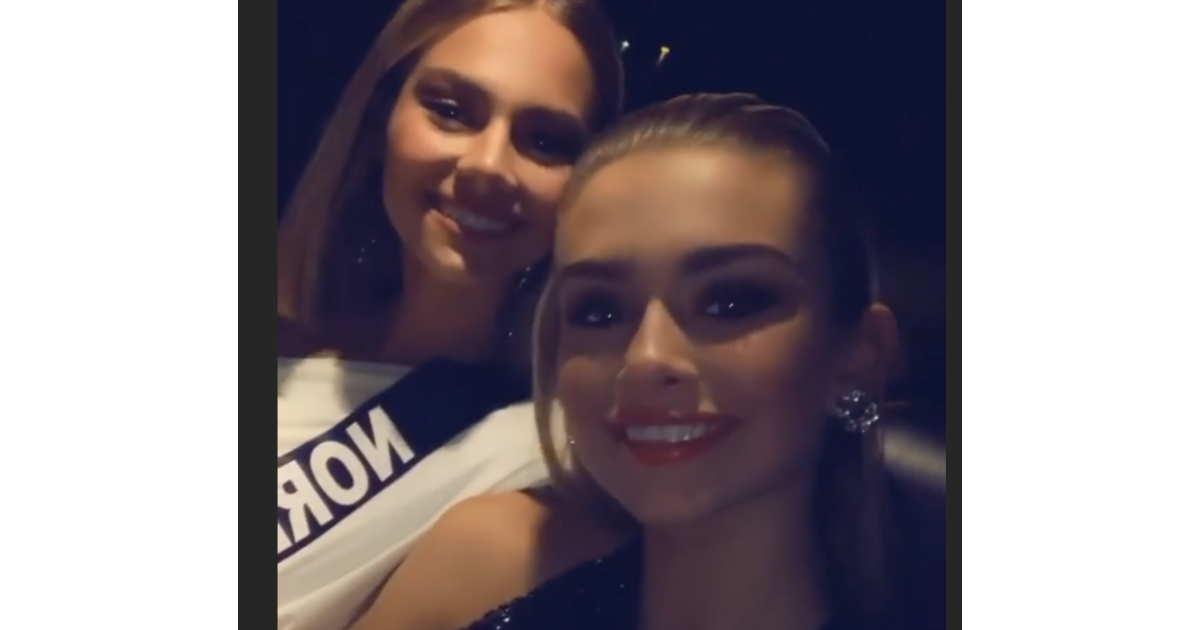 Lou Ruat (Miss Provence) et Florentine Somers (Miss Nord-Pas-de-Calais ...