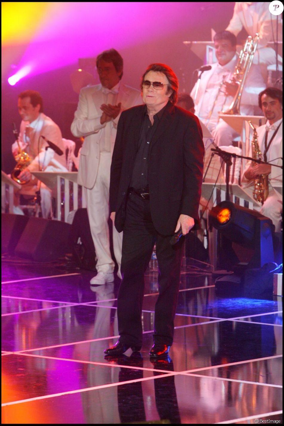 Alain Barrière en 2007. - Purepeople
