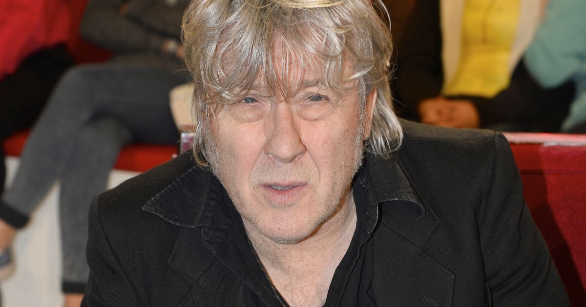 Le chanteur Arno lors de l'enregistrement de l'émission Vivement ...