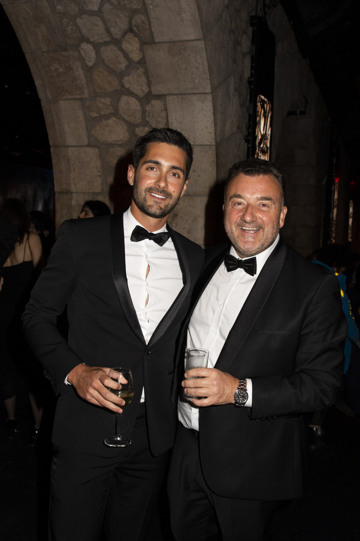Photo : Exclusif - Benjamin Lopes et Gérald-Brice Viret (directeur de Canal Plus) - Soirée ...