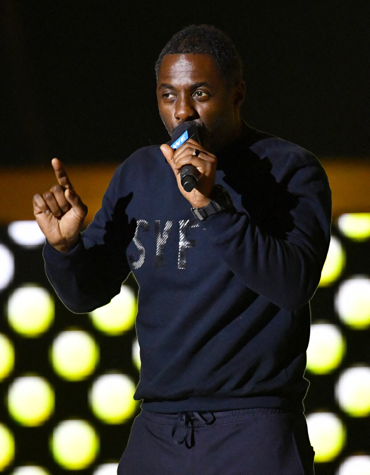 Photo : Idris Elba au concert WE Day UK à la SSE Arena, au stade de ...