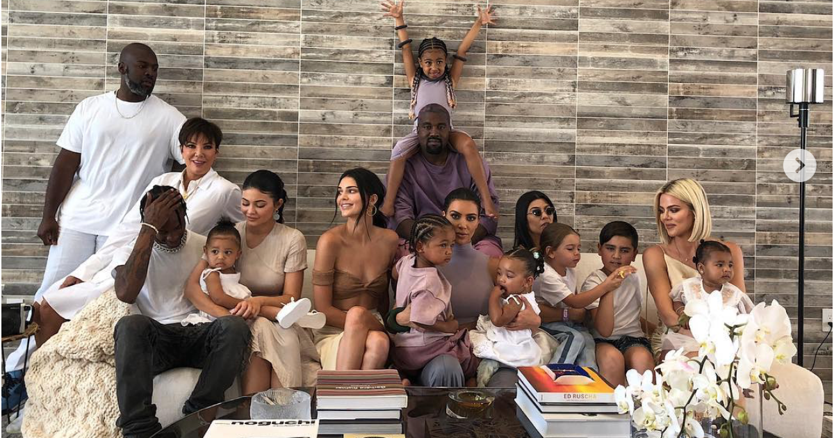 La famille Kardashian au grand complet. Avril 2019. - Purepeople