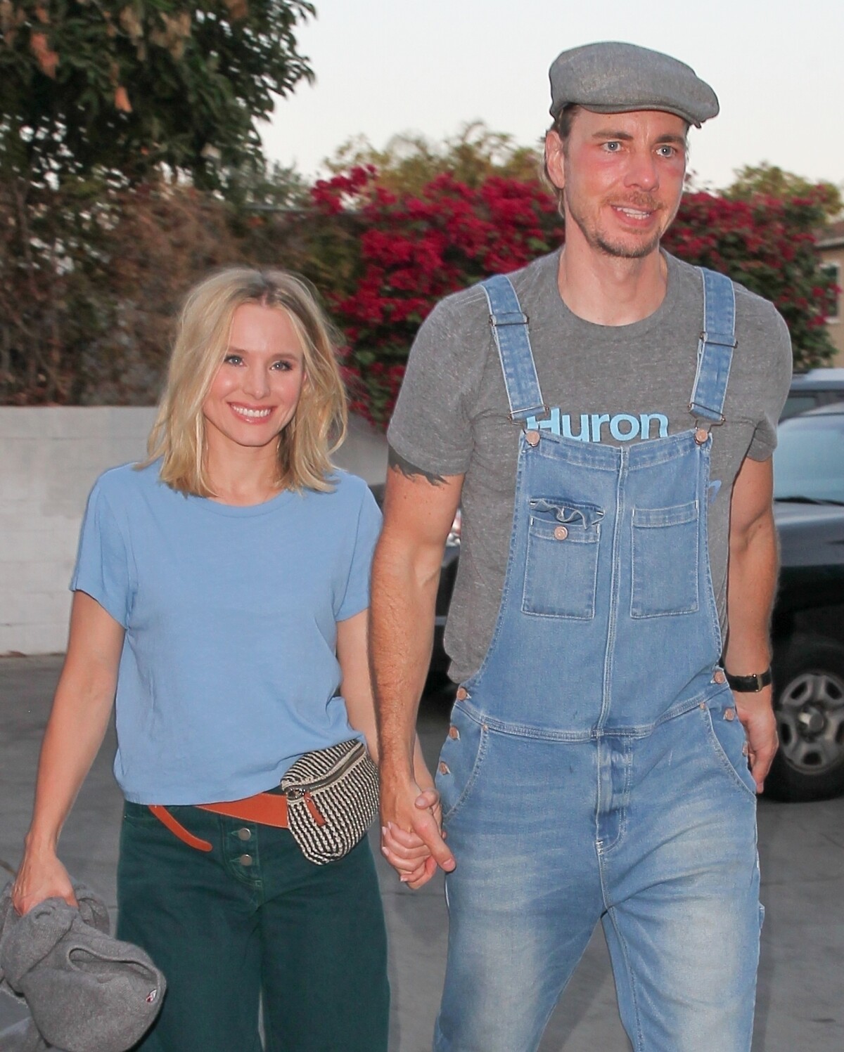 Photo : Exclusif - Kristen Bell et son mari Dax Shepard arrivent au ...