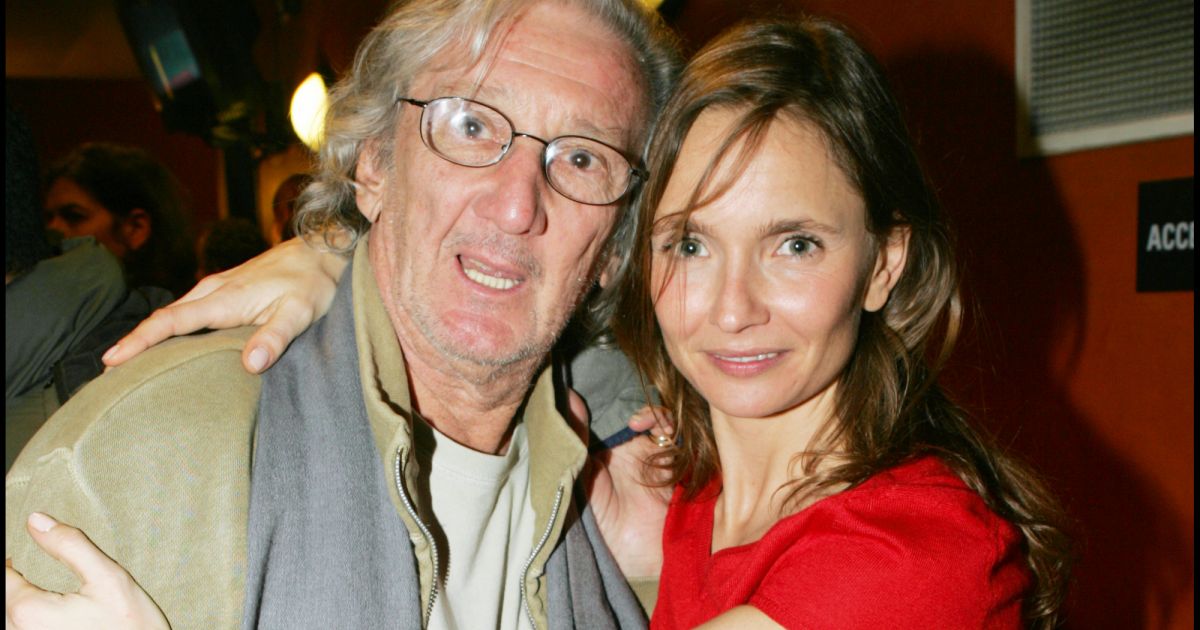 Daniel Cauchy en janvier 2005 avec Axelle Laffont, alors en spectacle à ...