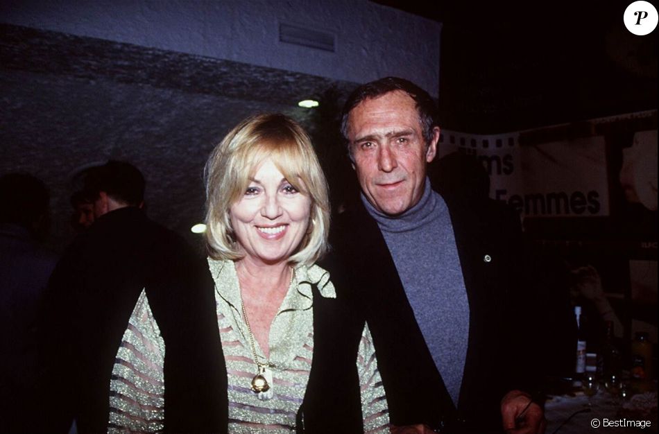 Mylène Demongeot et Marc Simenon. Le 24 mars 1994. - Purepeople