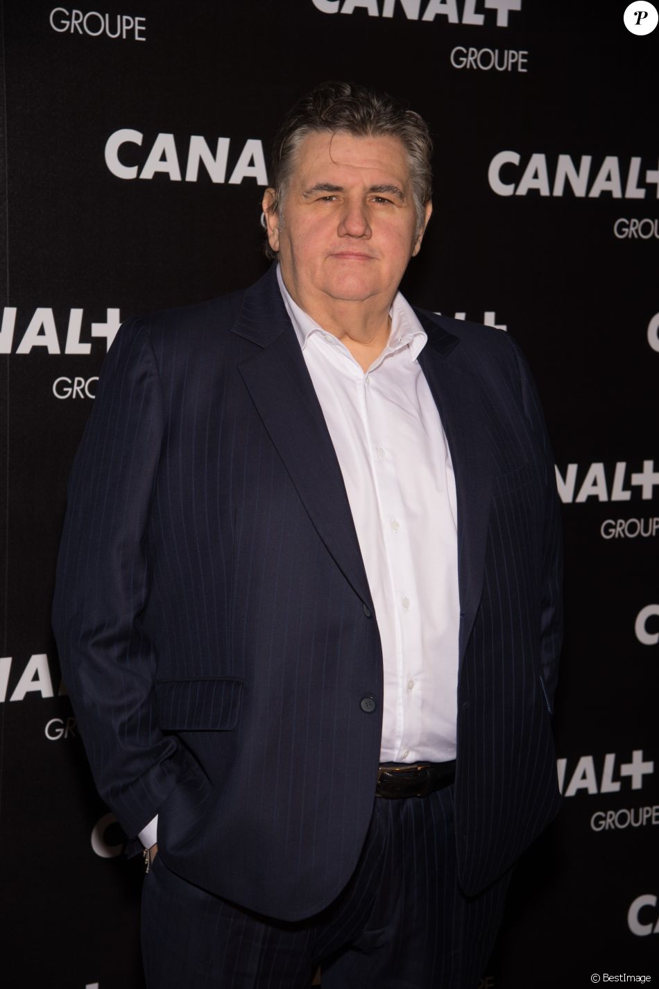 Pierre Ménès - Soirée des animateurs du Groupe Canal+ au Manko à Paris ...