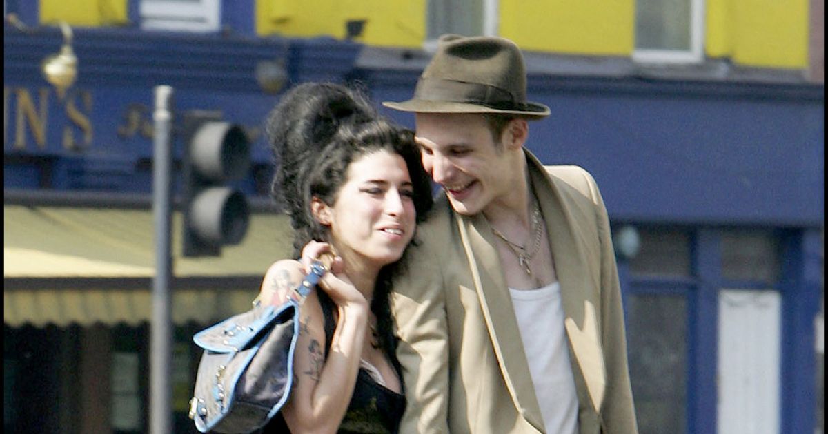 Amy Winehouse et Blake Fielder-Civil à Londres en 2007. - Purepeople