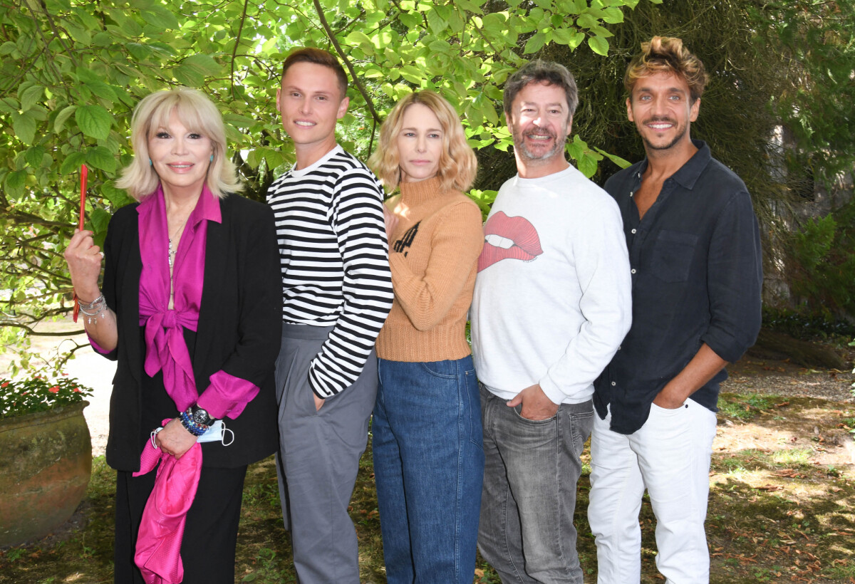 Photo : Amanda Lear, Alexandre Wetter, Pascale Arbillot, Thibault de ...