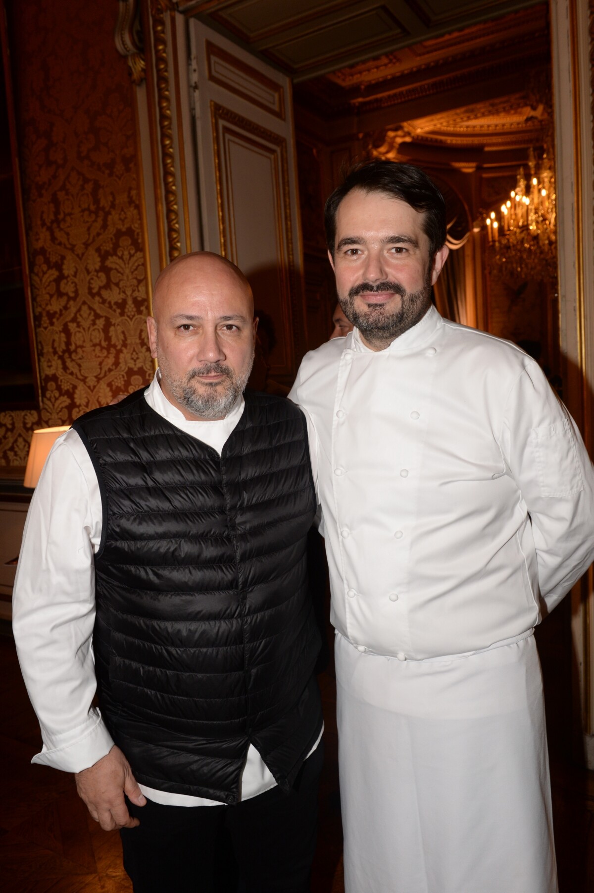 Photo : Frédéric Anton chef du restaurant Le Pré Catelan et Jean ...