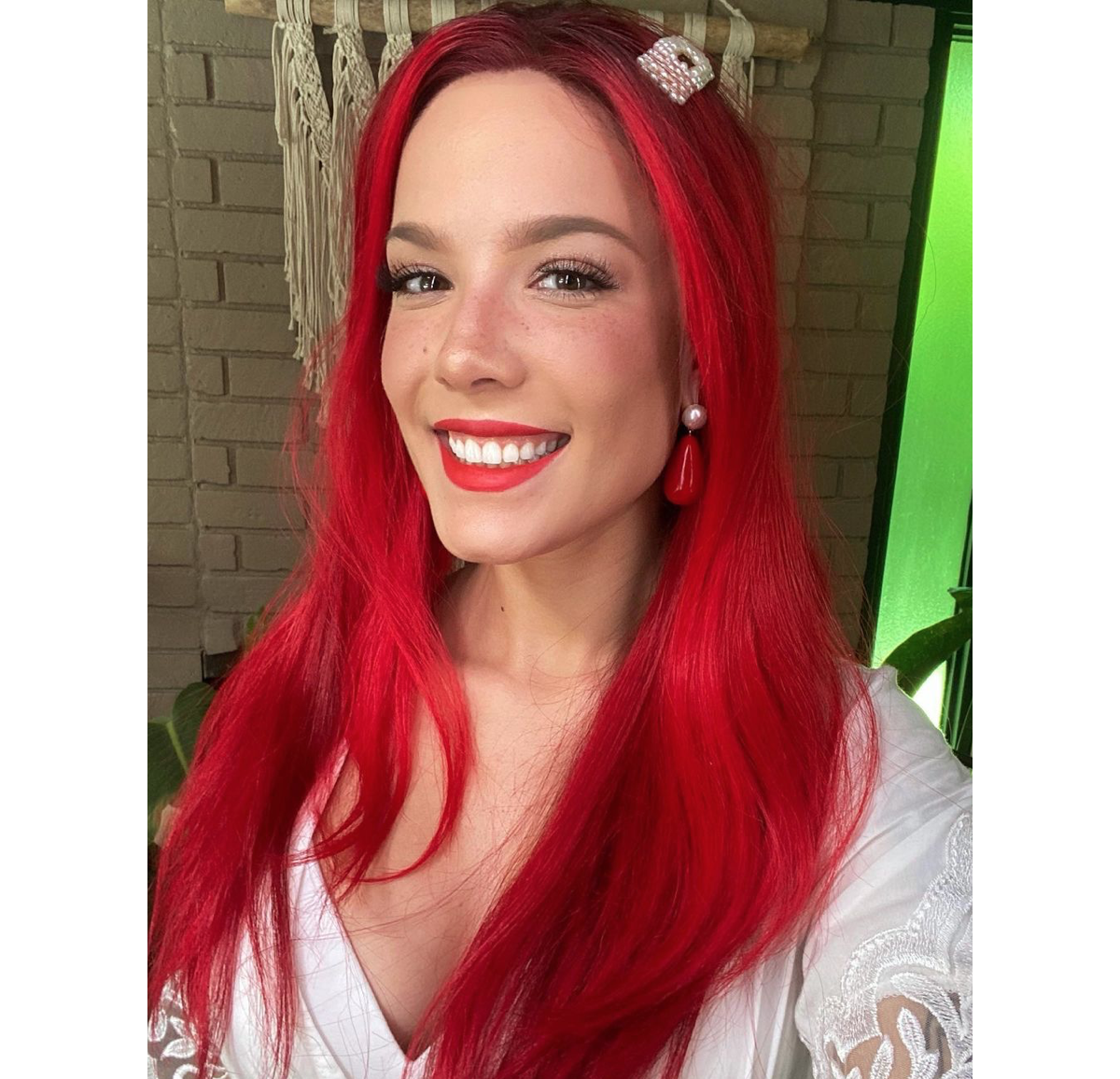 Photo : La chanteuse Halsey. Mai 2020. - Purepeople